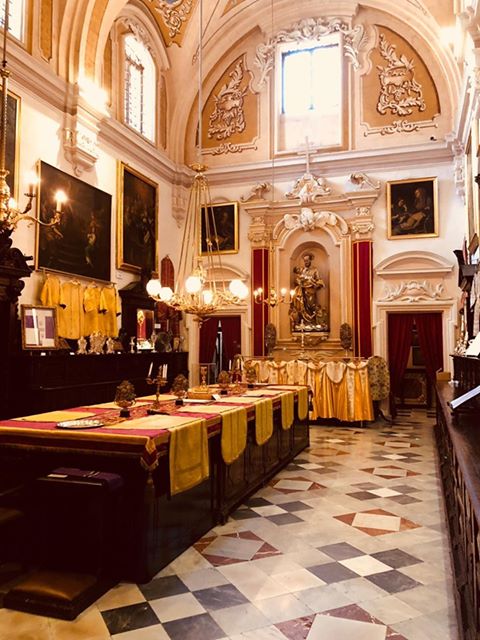 Sacristy Tour: The Basilica of the Nativity of Mary, Senglea, Malta ...