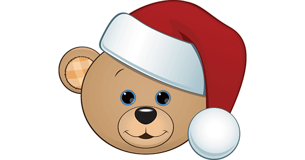 Santa Teddy Bear | Symbols & Emoticons
