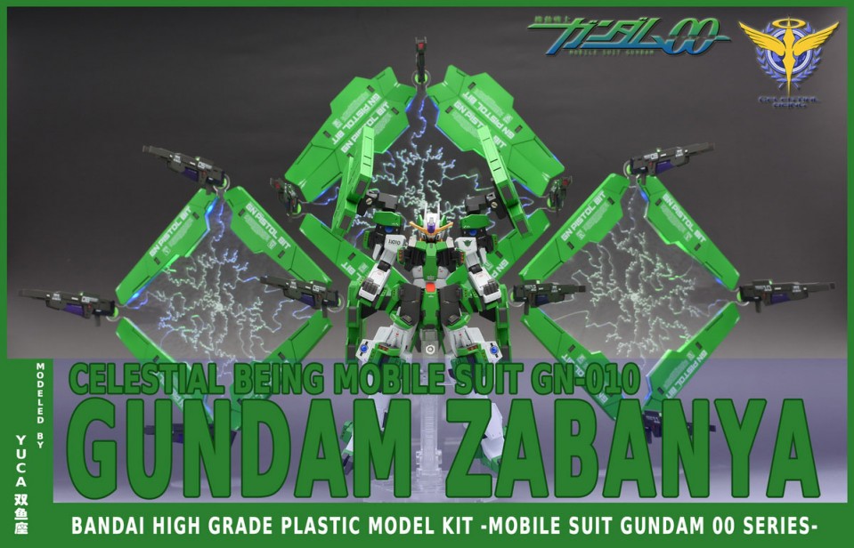 GUNDAM GUY: HG 1/144 Gundam Zabanya - Customized Build