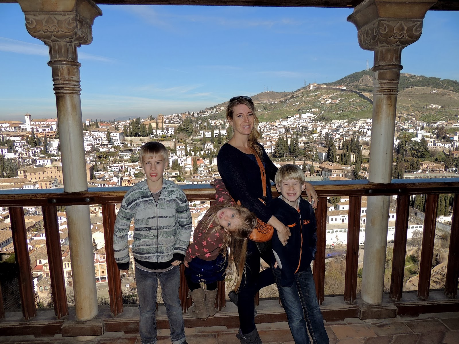 La Vida de los Hubers: Mom's Visit Part 2: Granada and Gibraltar etc.