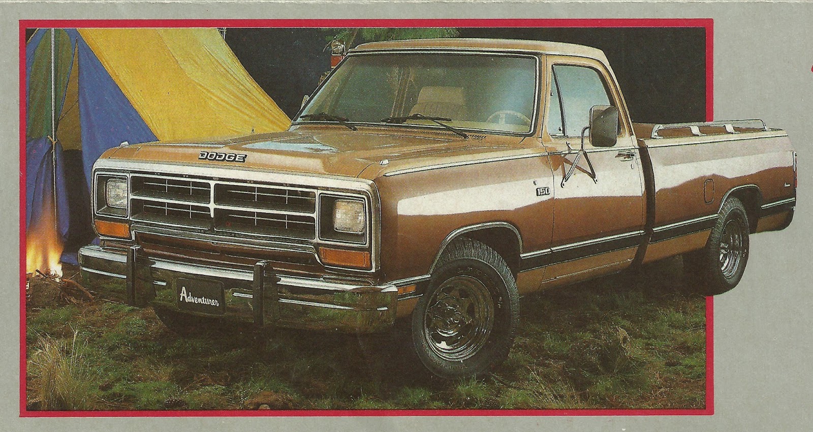 Autos del recuerdo: Dodge D150 Adventurer 86