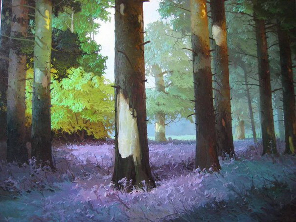 El arte es su máxima expresión : Modernos Oleos, Naturaleza Rusa En Su ...