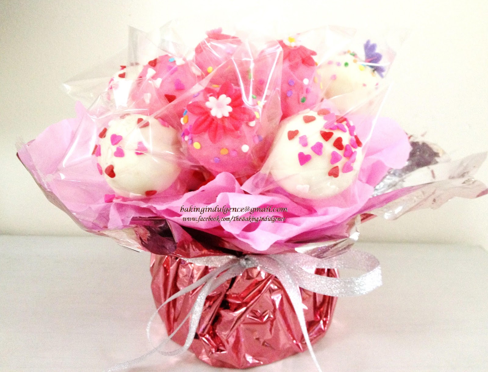 Baking Indulgence: Cake Pop Bouquet for Your Love Ones