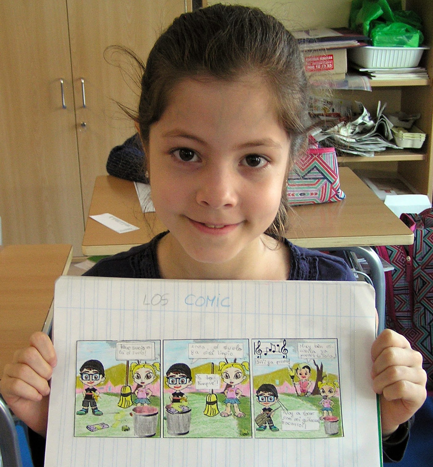 Cosas de niños para la escuela: LOS COMICS: LOS ALUMNOS PONEN TEXTO A ...