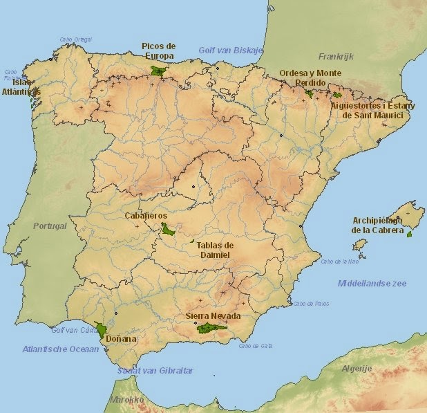 Sonia Profe de Historia: THE PHYSICAL LANDSCAPE OF SPAIN