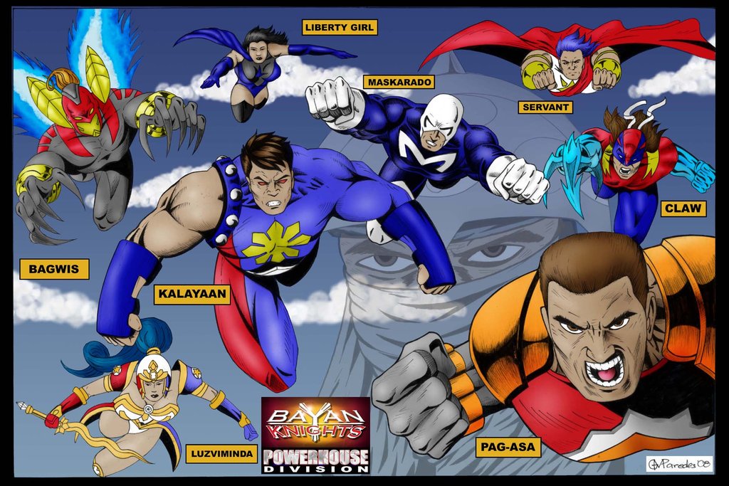 bradpetehoops: Filipino Superheroes