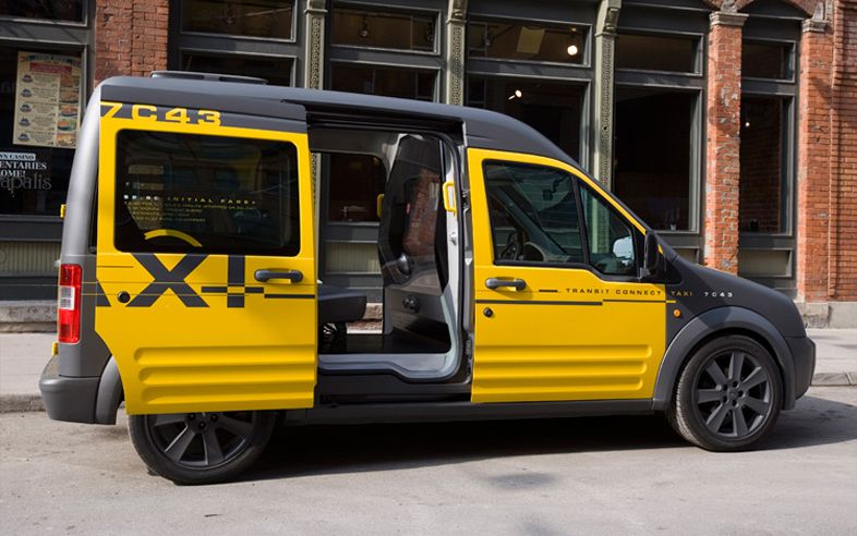 Automobile Trends: ford transit connect taxi