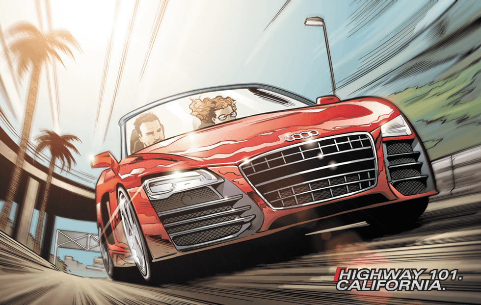 Fashion and Action: Iron Man Approved - IM3 Audi Tie-In Car Ads & Comic ...