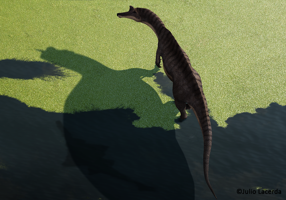 A Andarilha dos Pântanos - Brazilian PaleoArt