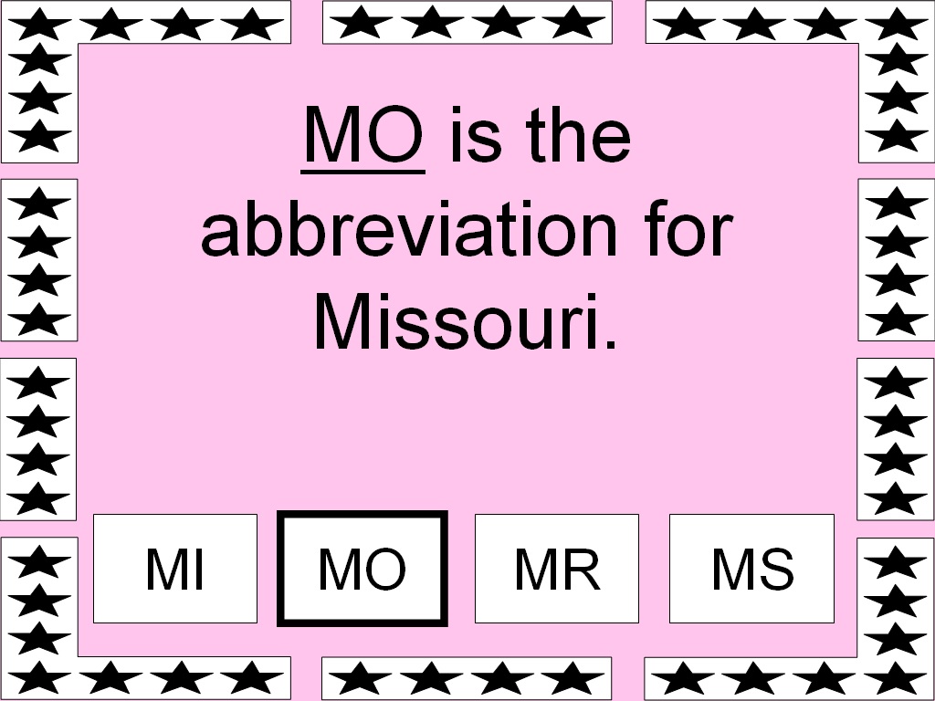 Student Survive 2 Thrive: American State Abbreviations - Part 5 of 5