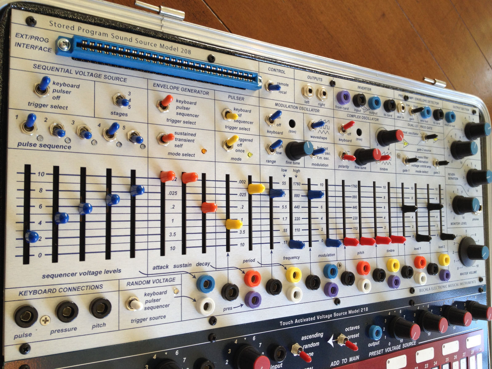MATRIXSYNTH: Buchla Music Easel Analog Suitcase Modular Synthesizer