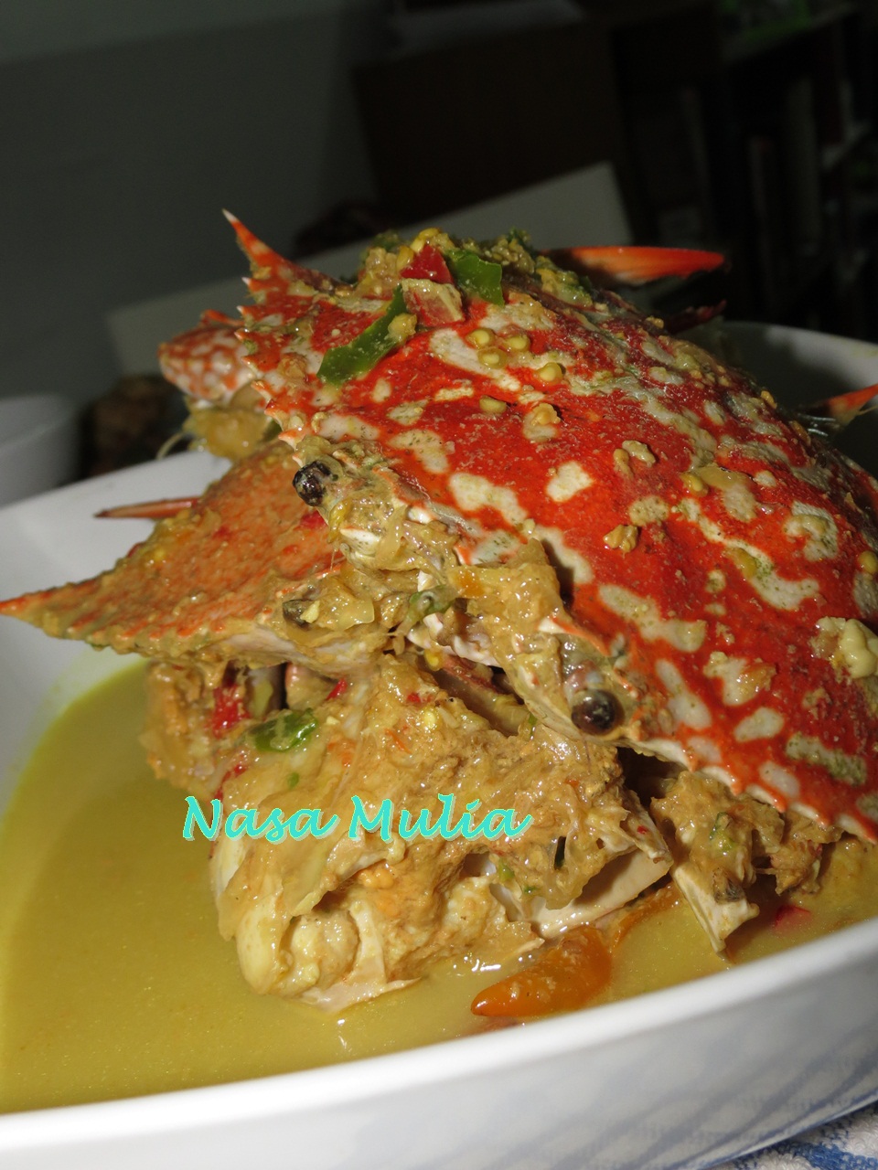 warna warni hidupku..............: Ketam Lemak Cili Padi