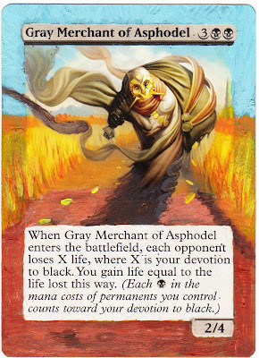 The Magic G-spot: MTG Alter 5 : Gray Merchant of Asphodel