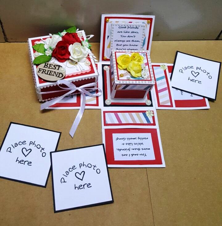 VREnchanted Color, Craft & more....: Friendship Explosion box