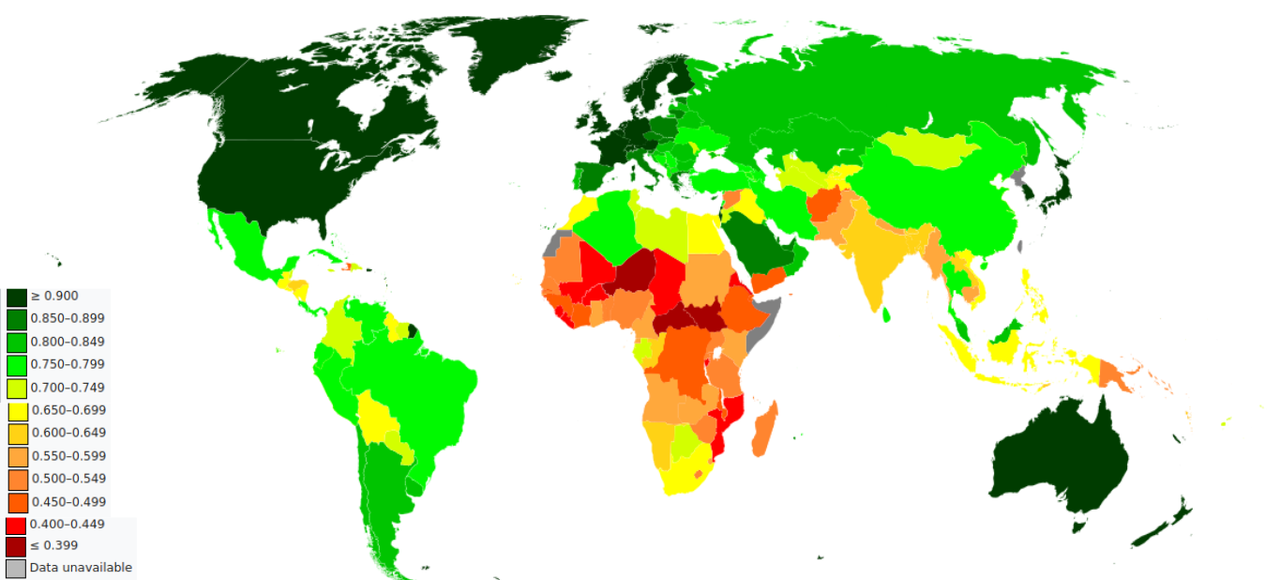 Global Spot: World Human Development Index 2018