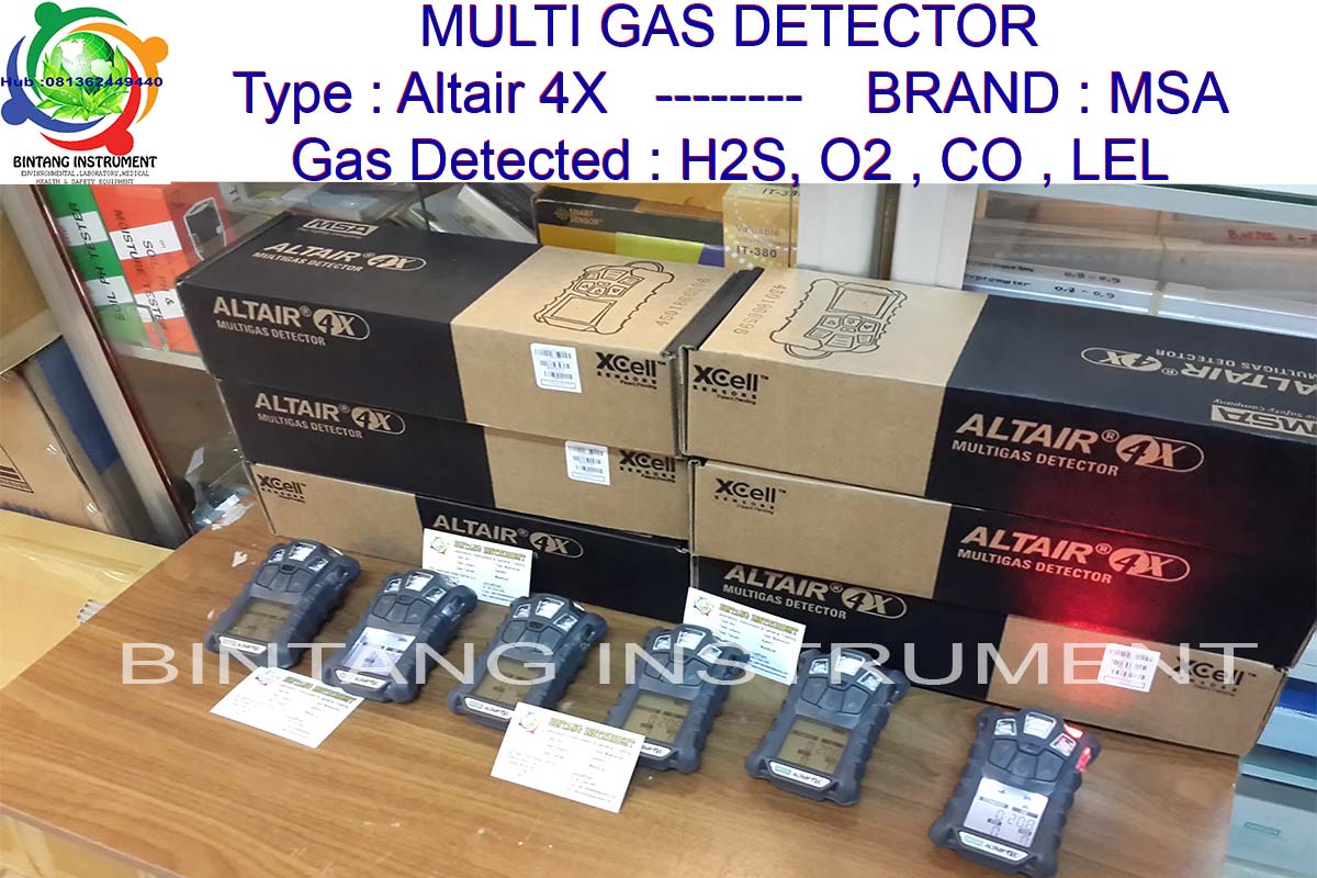 .: JUAL GAS DETEKTOR MSA ALTAIR 4XR, MULTI GAS DETECTOR LEL, CO, H2S ...
