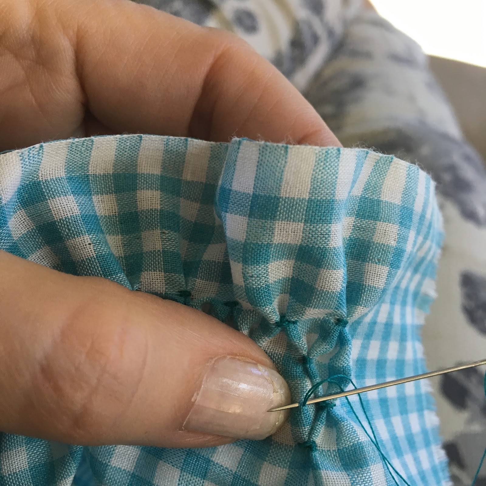 A Tray of Bliss: A Homespun Year...Old fashioned Smocking for Beginners...