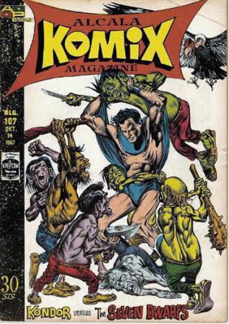 Rip Jagger's Dojo: Favorite Comic Artist Countdown #33 - Alfredo Alcala!