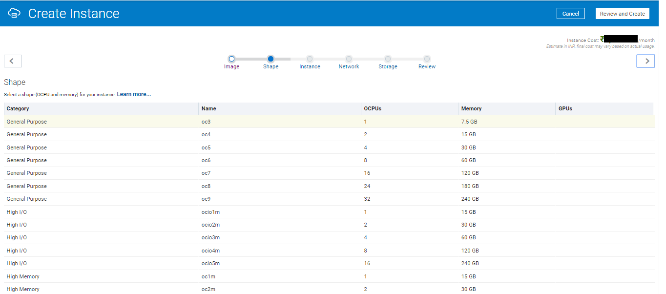Create an Oracle Linux instance on Oracle Cloud Infrastructure Compute ...