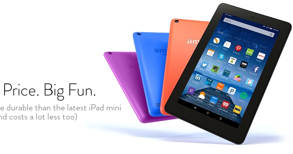 Amazon updates 7" kindle fire with new color range and larger storage