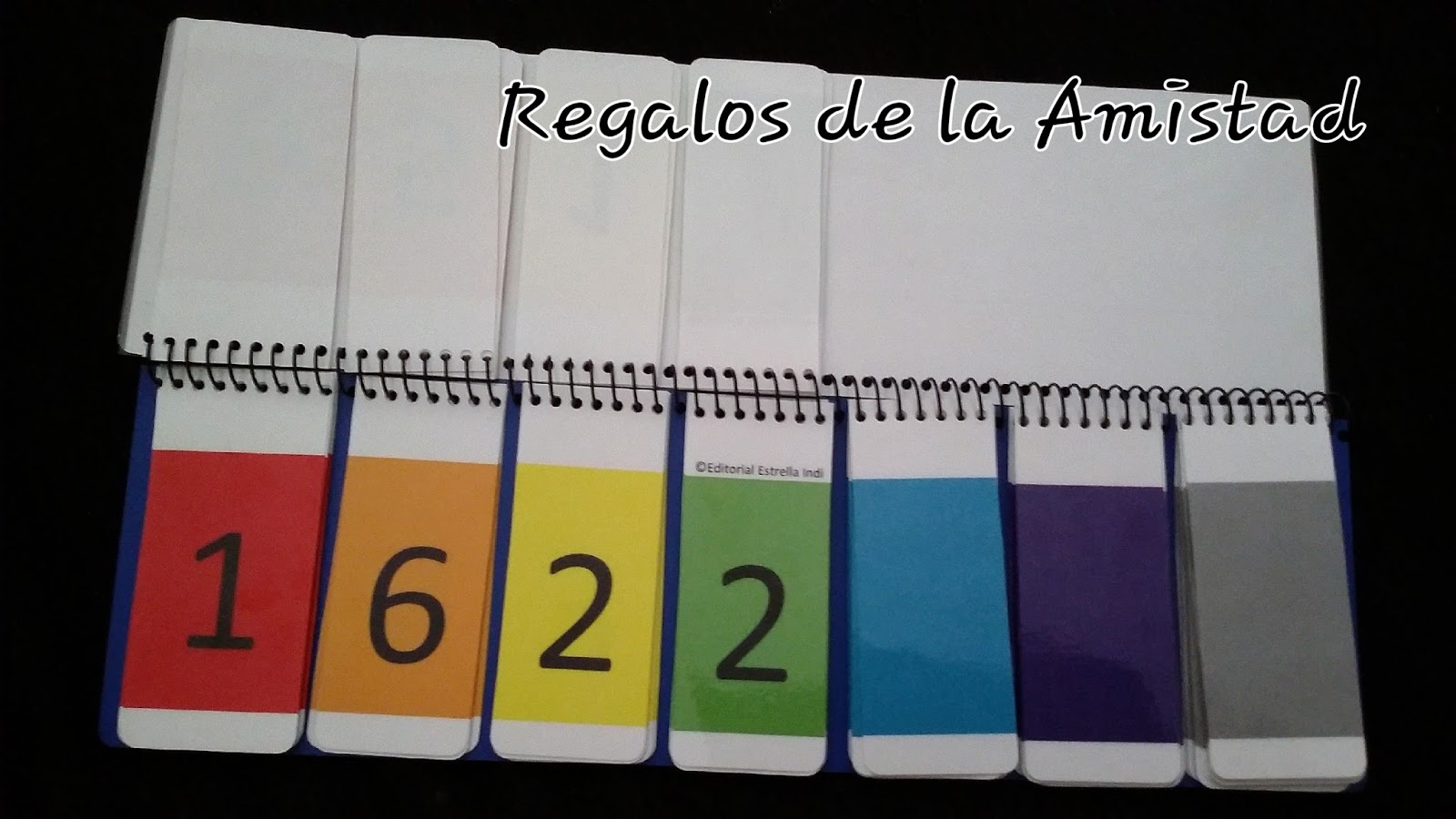 REGALOS DE LA AMISTAD: LIBRO MOVIL DE NUMEROS