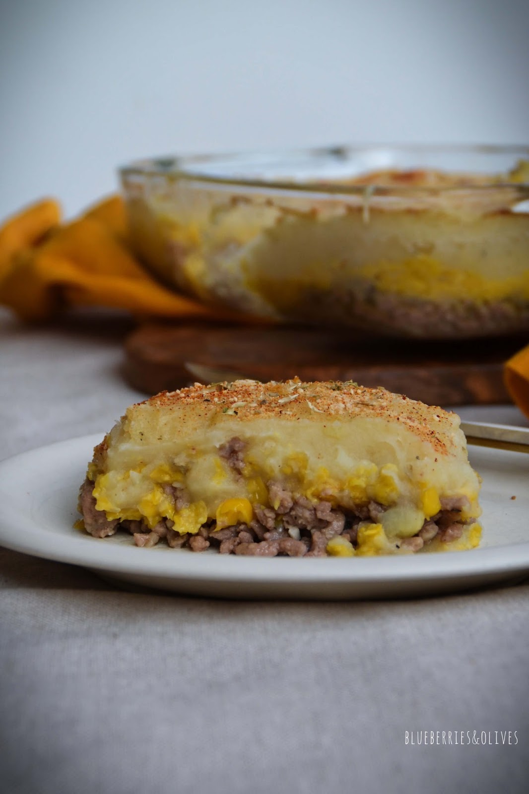 BLUEBERRIES & OLIVES: PÂTÉ CHINOIS, plato tradicional de Québec