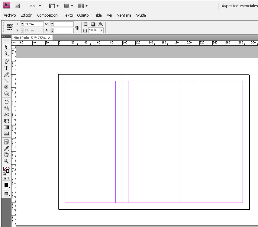 istradesign: triptico indesign