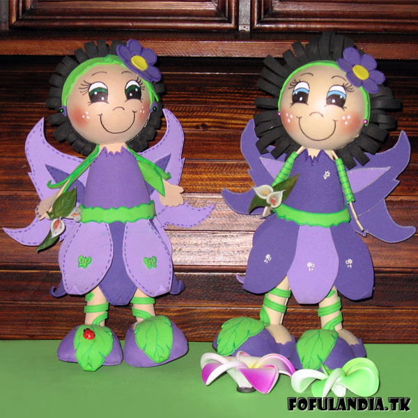 FOFULANDIA.TK: Fofucha Hada Morada