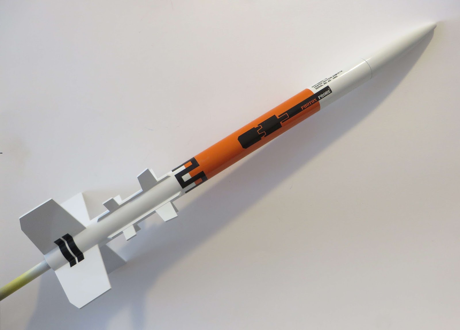 Model Rocket Building: Estes Photon Probe #3026 Build, Finished