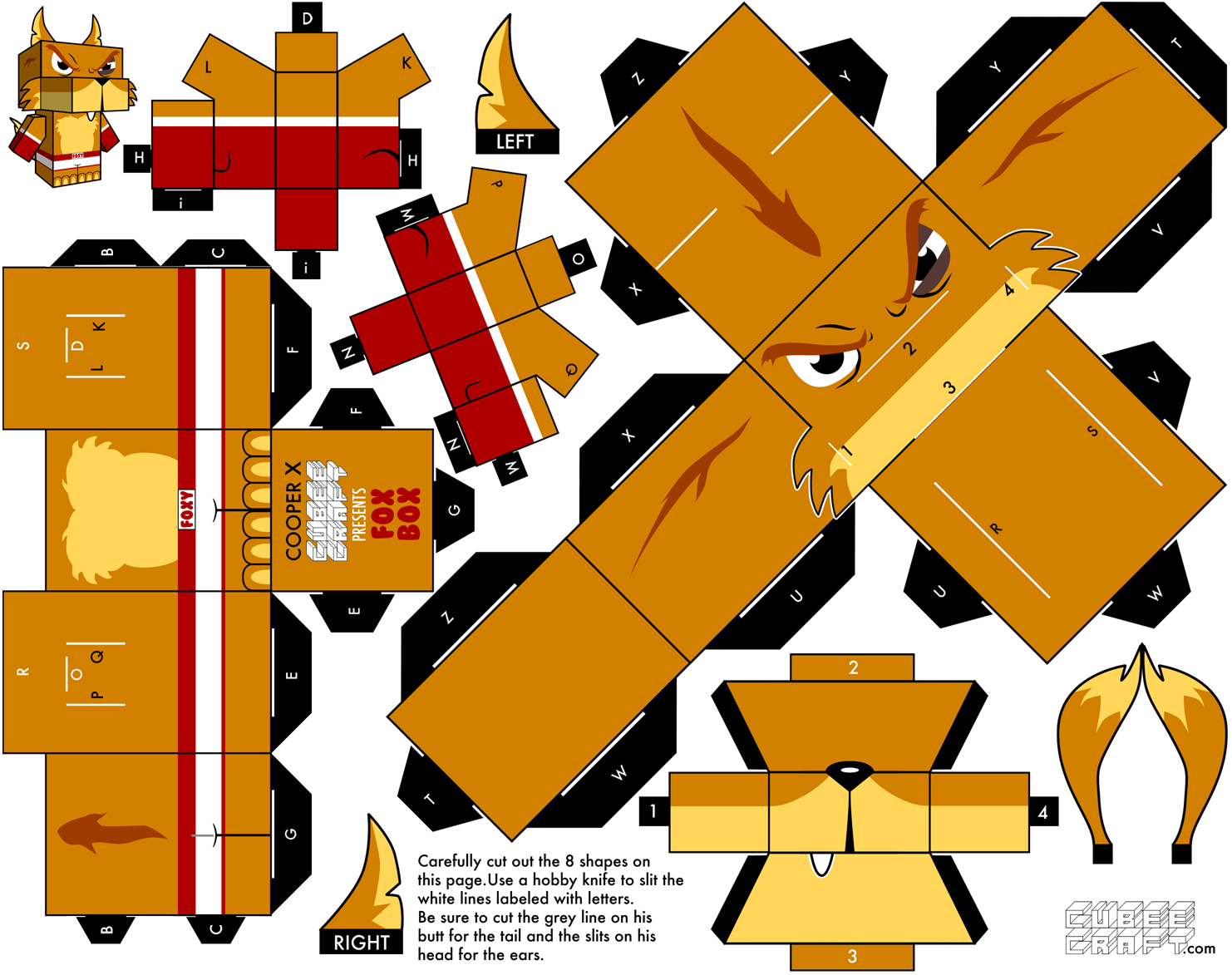 dini create:::..: cubeecraft Box Fox