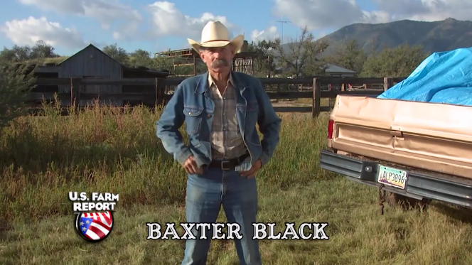 THE WESTERNER: Baxter Black: A Time To Stay, A Time To Go (video)