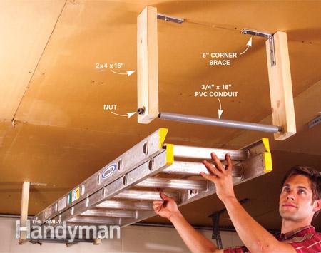 Wilker Do's: Hanging a Ladder from the Ceiling