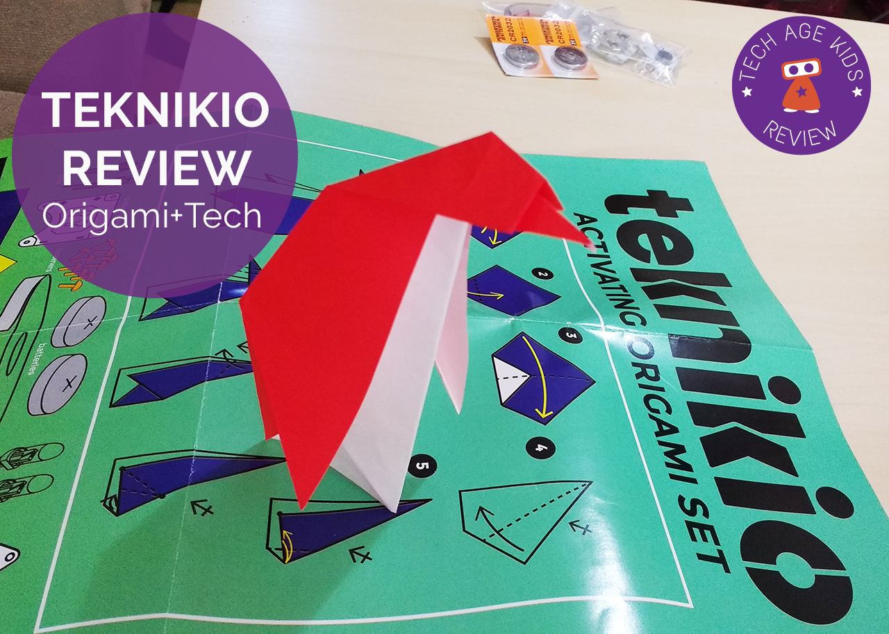 Teknikio Review: Origami + Tech = Creativity | Tech Age Kids ...