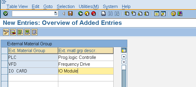 SAP MM : How to Maintain External Material Groups in SAP ? | sapGyan.com