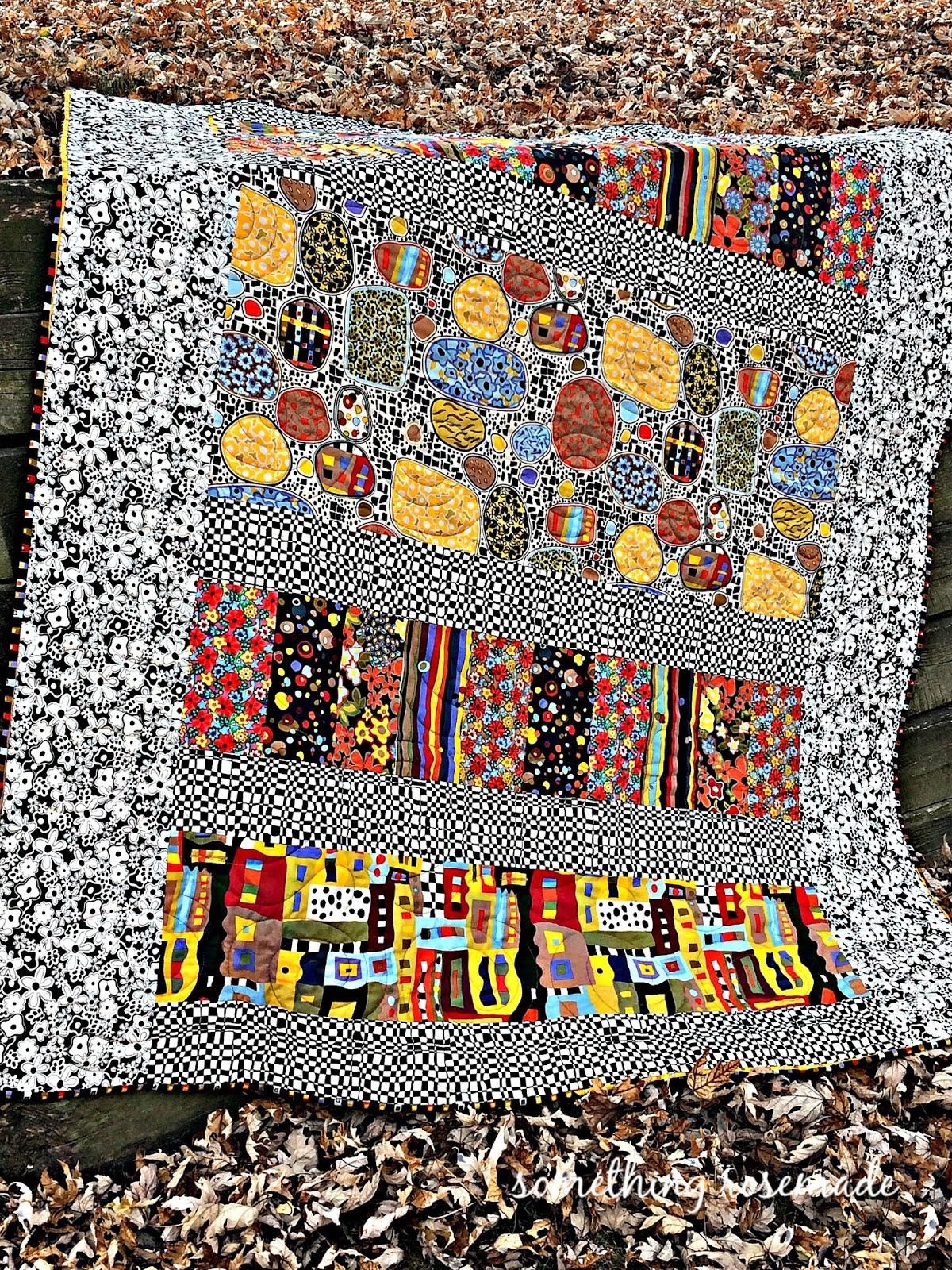 something rosemade: Hot Flash, The Quilt is Finally Finished