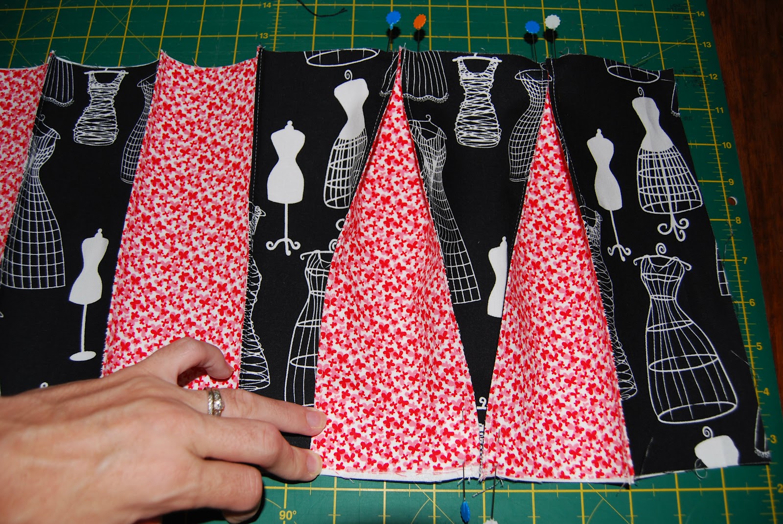 All your craft needs: Pattern Review: Melly & Me Raspberry Ripple Handbag