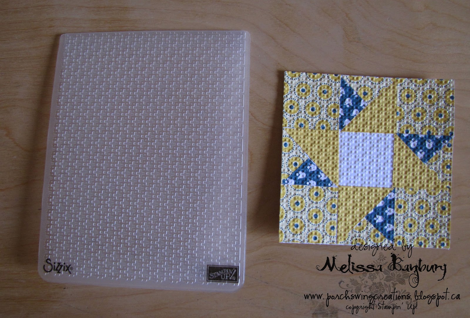 Porch Swing Creations: Fuzzy Wuzzy Teddy & Faux Quilt