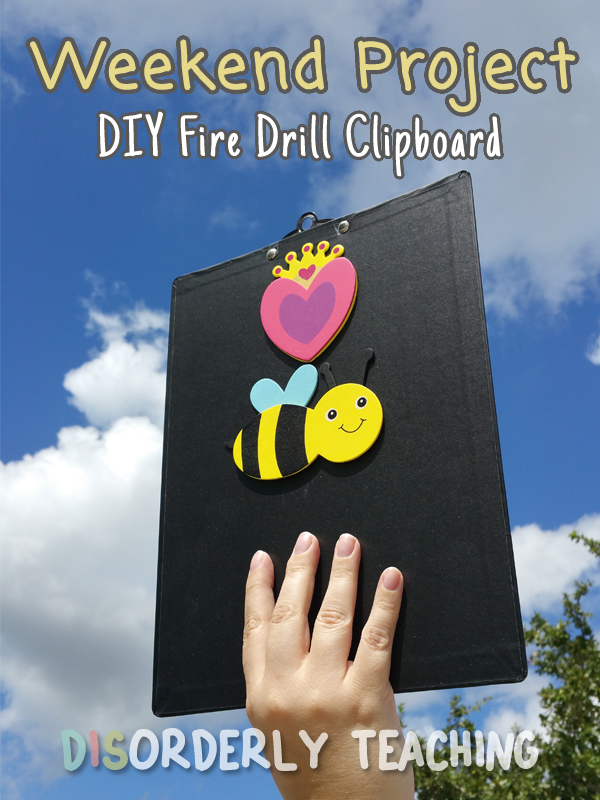 Disorderly Teaching: Weekend Project – DIY Cute Fire Drill Teacher ...