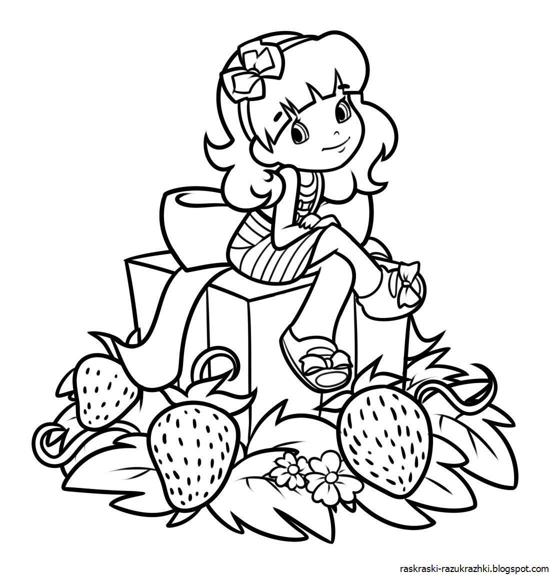 Разукрашки Для Девочек 5 6 Лет Распечатать