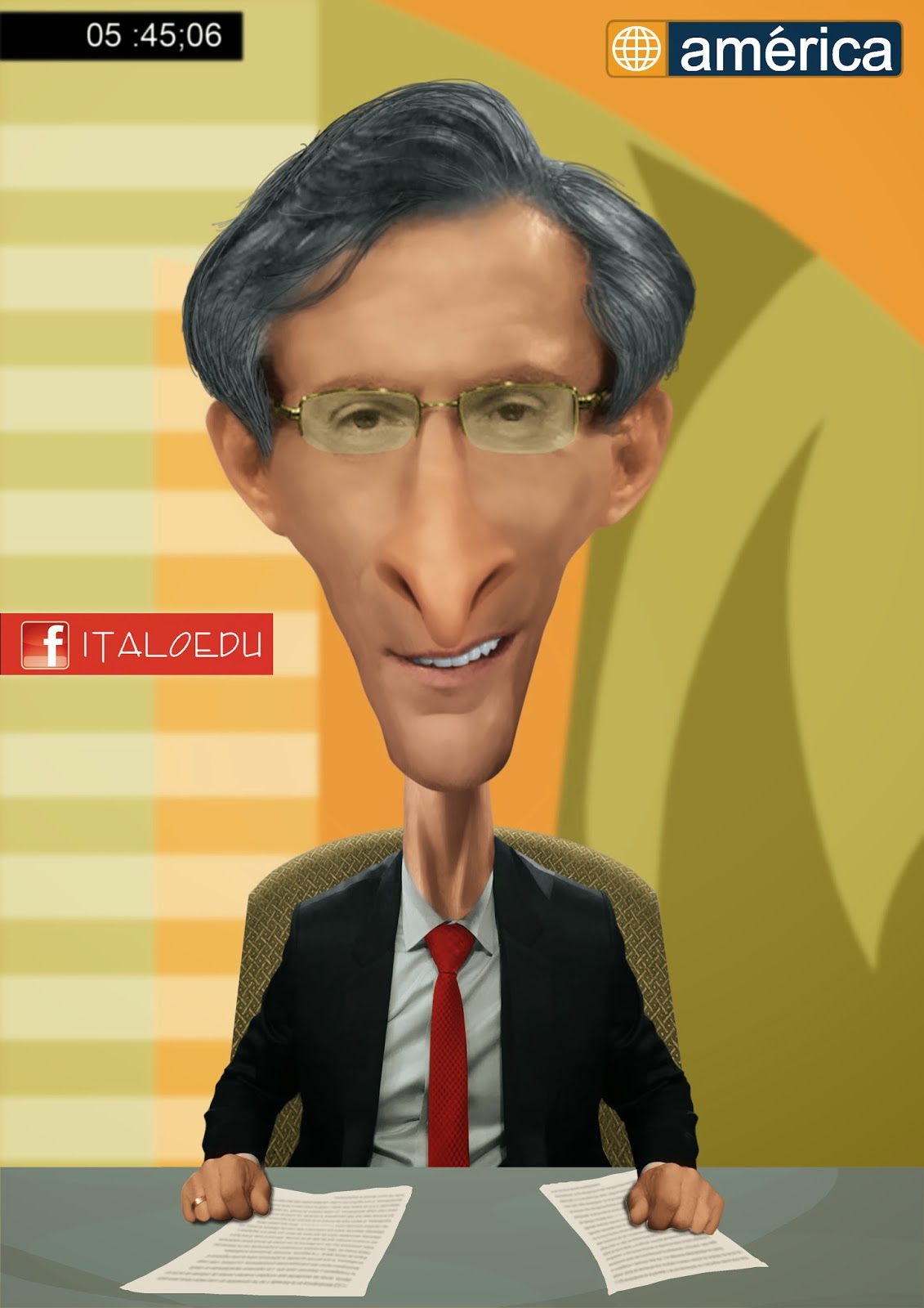 Italoedu caricaturas: Federico Salazar