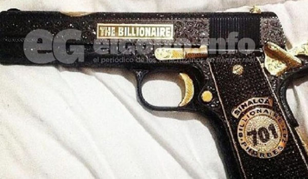 Cuanto vale la pistola de "El Chapo Guzmán"? | Noticias VIP