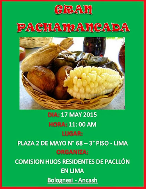 Quishtulandia: ¡GRAN PACHAMANCADA!