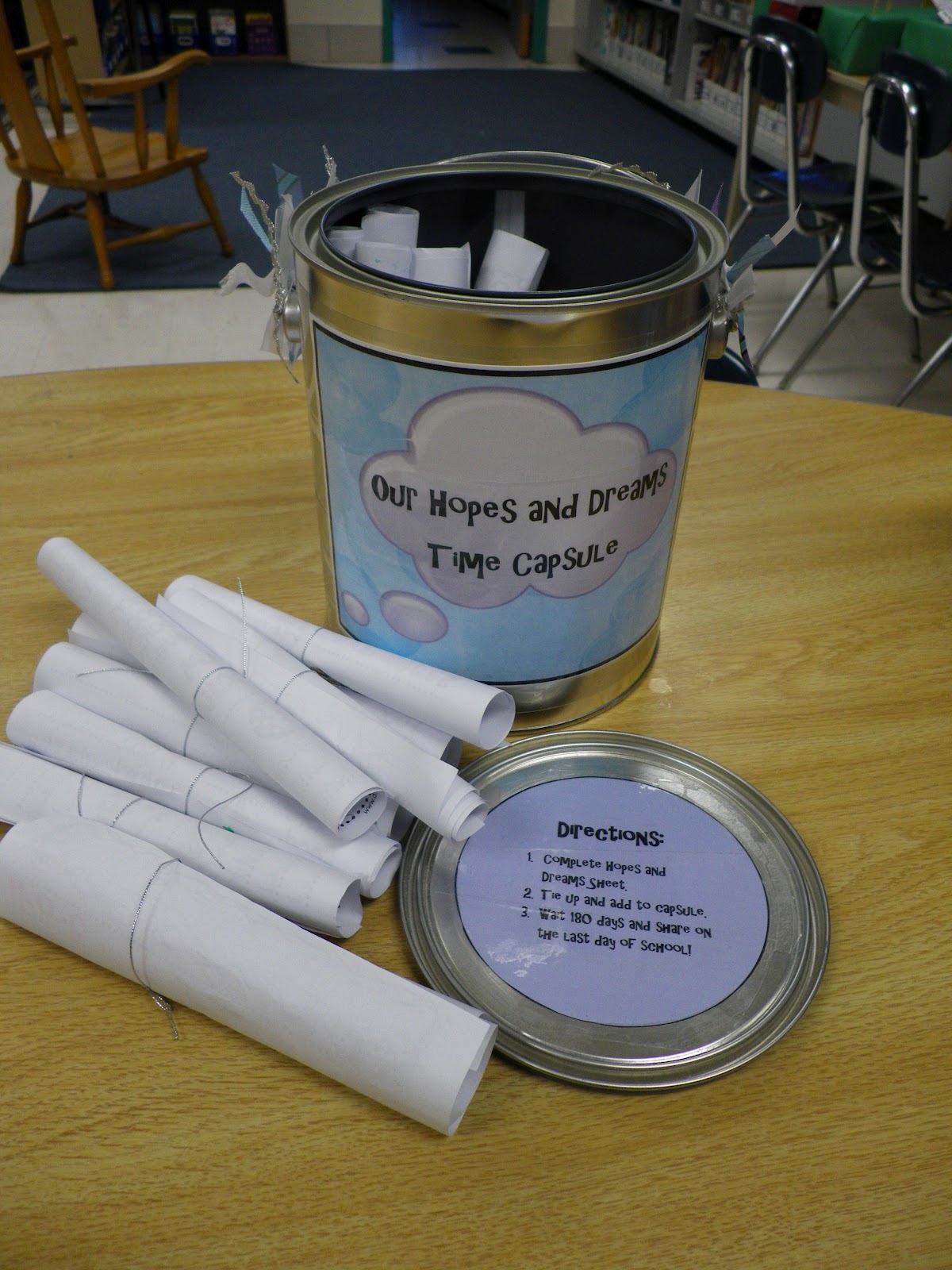 Fabulous in Fifth!: Back to School Activity- Hopes and Dreams