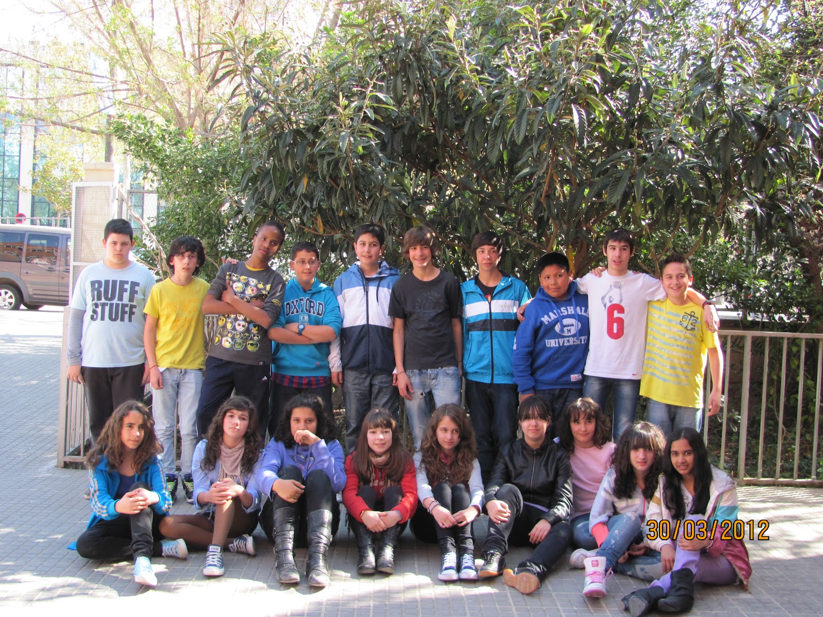 Roda de Contes 2011-12: Presentació 1r B de l'Institut Mercè Rodoreda