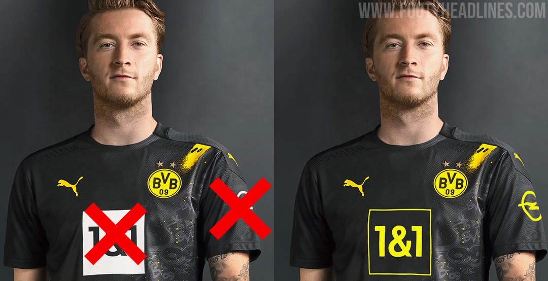 2 Different 'Fixed' Puma BVB 20-21 Away Kits - Footy Headlines