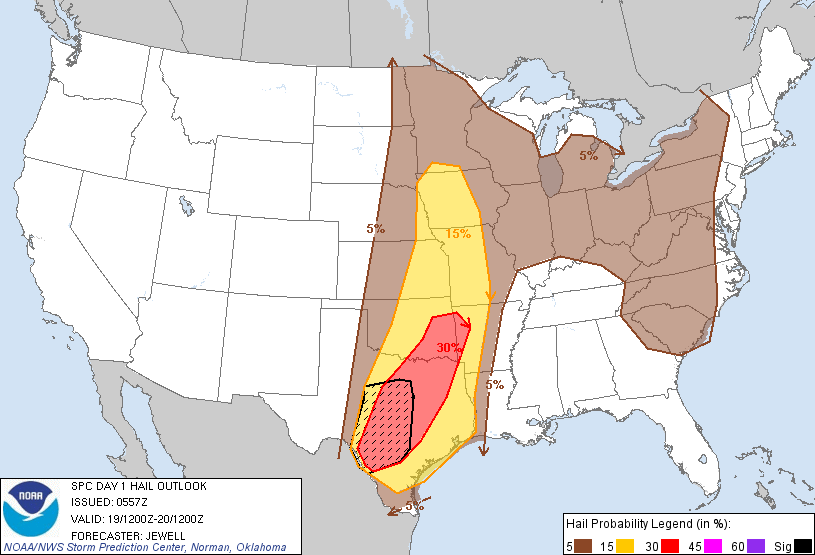 The Weather Centre: Moderate Risk for Severe Thunderstorms Today