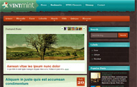 Download Vintmint Beautiful Blogger Templates.rar