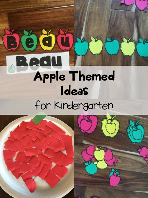 Apple Week Activities | Live, Laugh, I LOVE Kindergarten
