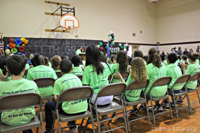 5TH GRADE GRADUATION SCHOOL GYM DECORATIONS AND TEACHER GIFTS | Dimples ...
