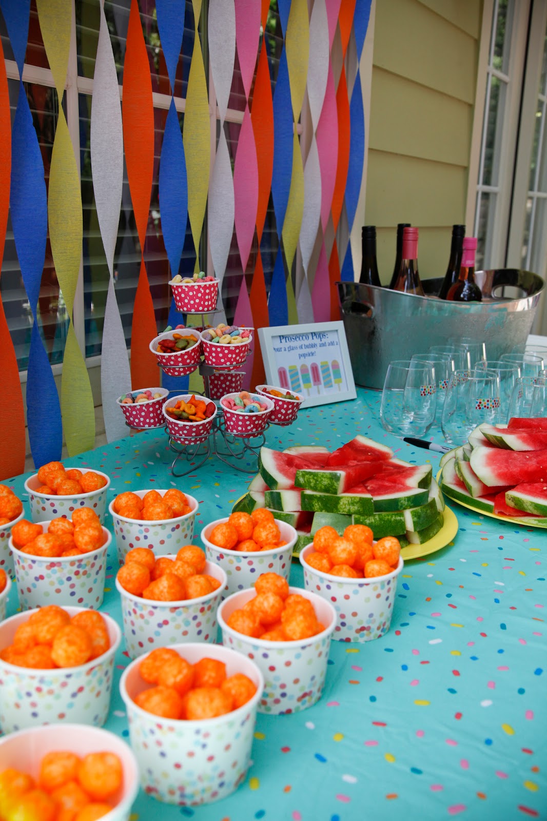 Thomas' Pizza & Popsicles 1st Birthday Party! - Carolina Charm